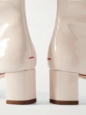 AeydĒ Marty Patent Leather Knee High Boots