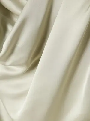 Altuzarra Sleary Draped Silk-satin Top