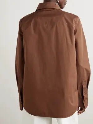 JIL SANDER Cotton-poplin Shirt