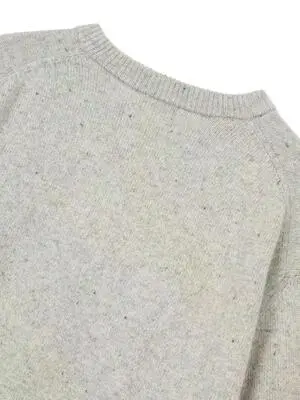 STUDIO TOMBOY Wool-blend Crew Neck Sweater - Grey