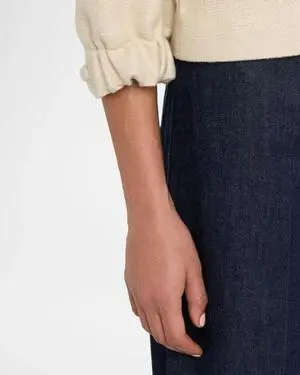 Max Mara Naiadi 3/4-sleeve Crop Jacket - Ivory