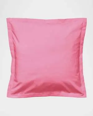ANNE DE SOLENE Vexin 200 Thread-count Euro Sham - Pivoine