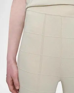 JOSEPH Wide-leg Knit Trousers