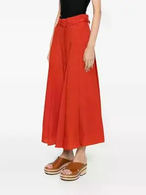 Gabriela Hearst Dugald Skirt - Red