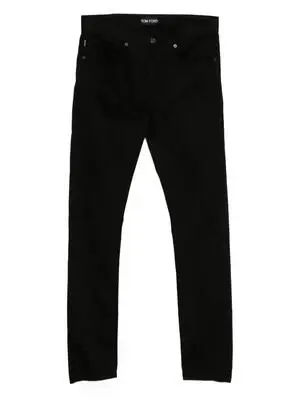 TOM FORD Logo-patch Trousers