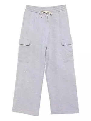 Joshua Sanders Rhinestone-embellished Cotton Pants - Grey