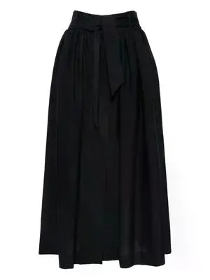Martin Grant Wool Slit Skirt