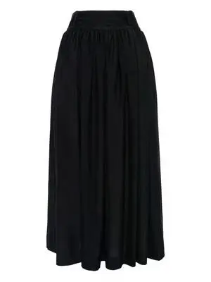 Martin Grant Wool Slit Skirt