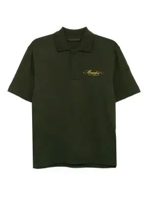 Moncler Logo-embroidered Polo Shirt