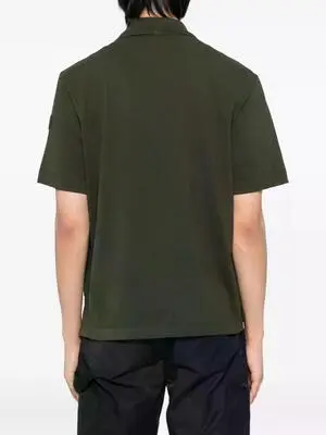 Moncler Logo-embroidered Polo Shirt