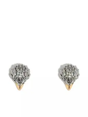 Bimba Y Lola Eagle Head Stud Earrings - Silver