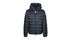 Moncler Najan Hooded Down Jacket - Navy Blue