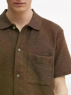Norse Projects Textured-weave Short-sleeve Shirt
