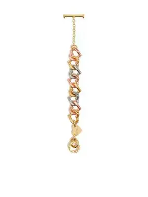 Bimba Y Lola Heart-shaped Chain Bracelet - Gold