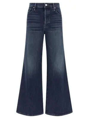 MOTHER The Tomcat Roller Skimp' Jeans - Blue