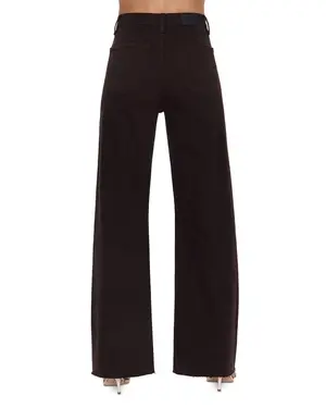 PISTOLA Penny High-rise Wide-leg Jeans - Mocha