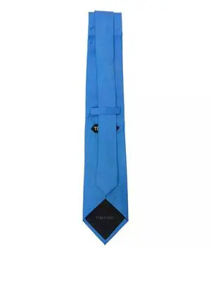 TOM FORD Silk Tie - Blue