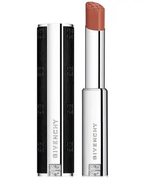 Givenchy Le Rouge Interdit Satin Hydrating Lipstick - 114 Nude Amande: Almond-nude With Warm U
