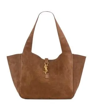 Saint Laurent Bea Shoulder Bag - Beige