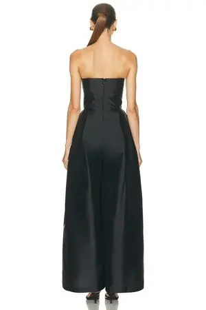 PatBO Taffeta Bloom Jumpsuit