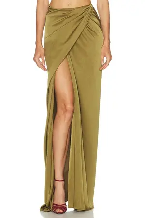 Atlein Draped Bottoms For Women