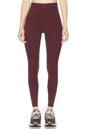 Varley Freesoft 28 High Rise Legging In Red - Sassafras