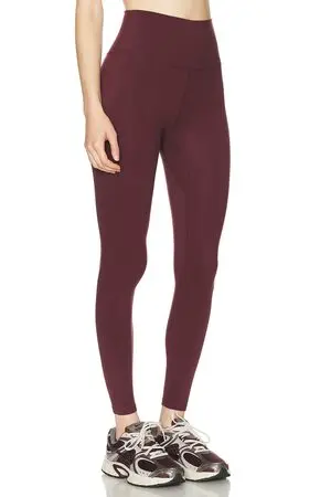 Varley Freesoft 28 High Rise Legging In Red - Sassafras