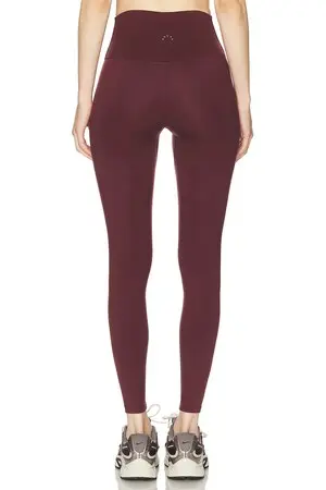 Varley Freesoft 28 High Rise Legging In Red - Sassafras