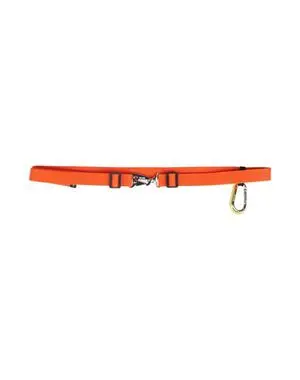 MSGM Grosgrain Belt With Appliqués - Orange