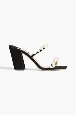 Jimmy Choo Block Heel Mules Clogs For Women