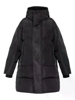 Dsquared2 Hooded Quilted Coat - Black