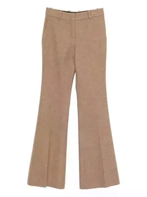 Ermanno Scervino Wool Blend Flared Trousers