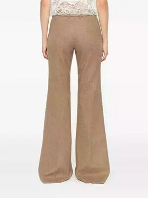 Ermanno Scervino Wool Blend Flared Trousers