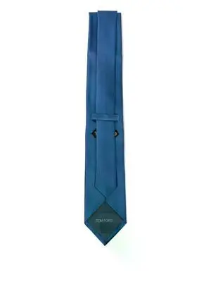 TOM FORD Silk Tie - Blue