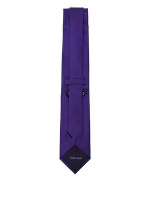 TOM FORD Silk Neck Tie - Purple