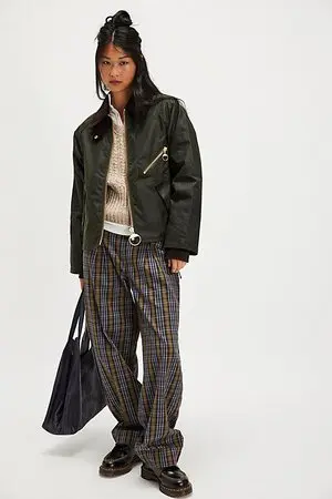 Barbour Arlene Wax Jacket - Fern