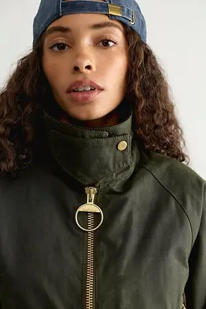 Barbour Arlene Wax Jacket - Fern