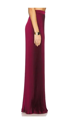 L'IDEE Gala Skirt - Wine