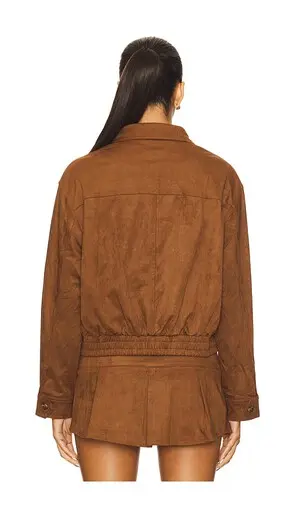 ZEMETA Mocca Suede Jacket