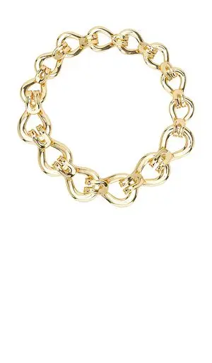 Lele Sadoughi Buckle Collar Necklace - Gold