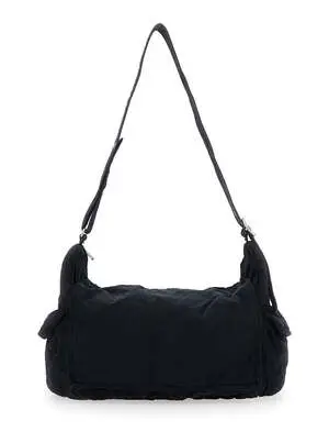 ERL Shoulder Bag With Adjustable Shoulder Strap - Black