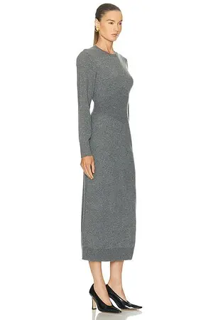 Givenchy Open Back Ribbed Cashmere Dress
