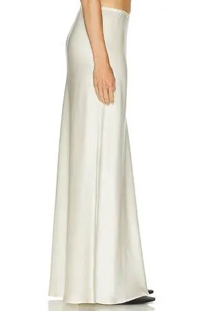LESET Barb Bias Skirt