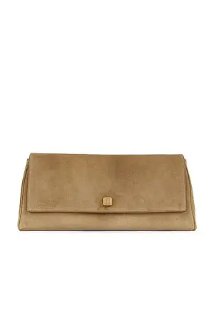 Khaite Audrey Clutch - Mud