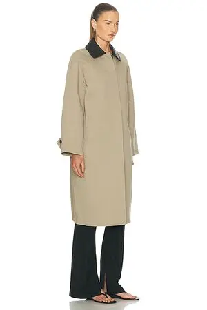 Staud Jackson Long Coat - Riverstone