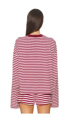 Lioness Bloom Long Sleeve Top - Wine