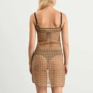 FRUITY BOOTY Nonna Polka Mini Dress