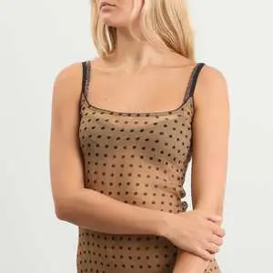 FRUITY BOOTY Nonna Polka Mini Dress