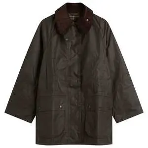 Barbour Beaufort Wax Jacket - Olive/classic