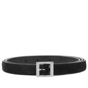 Rick Owens Stooges Leather Belt - Black